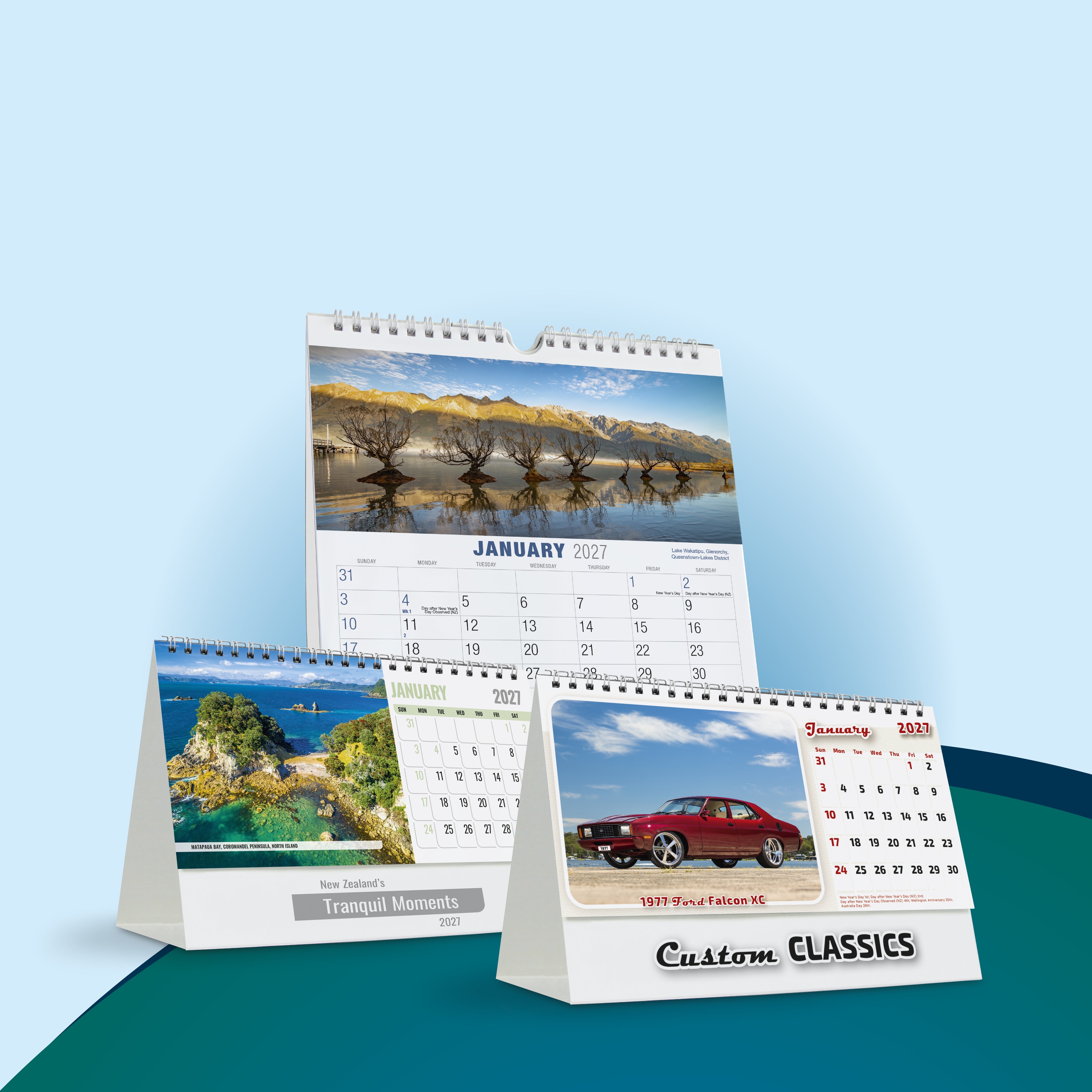 Desk Calendars – Easy2C Calendars