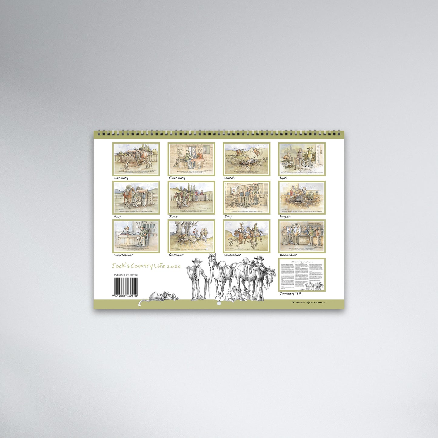 Jocks Country Life 2026 Booklet – Easy2C Calendars