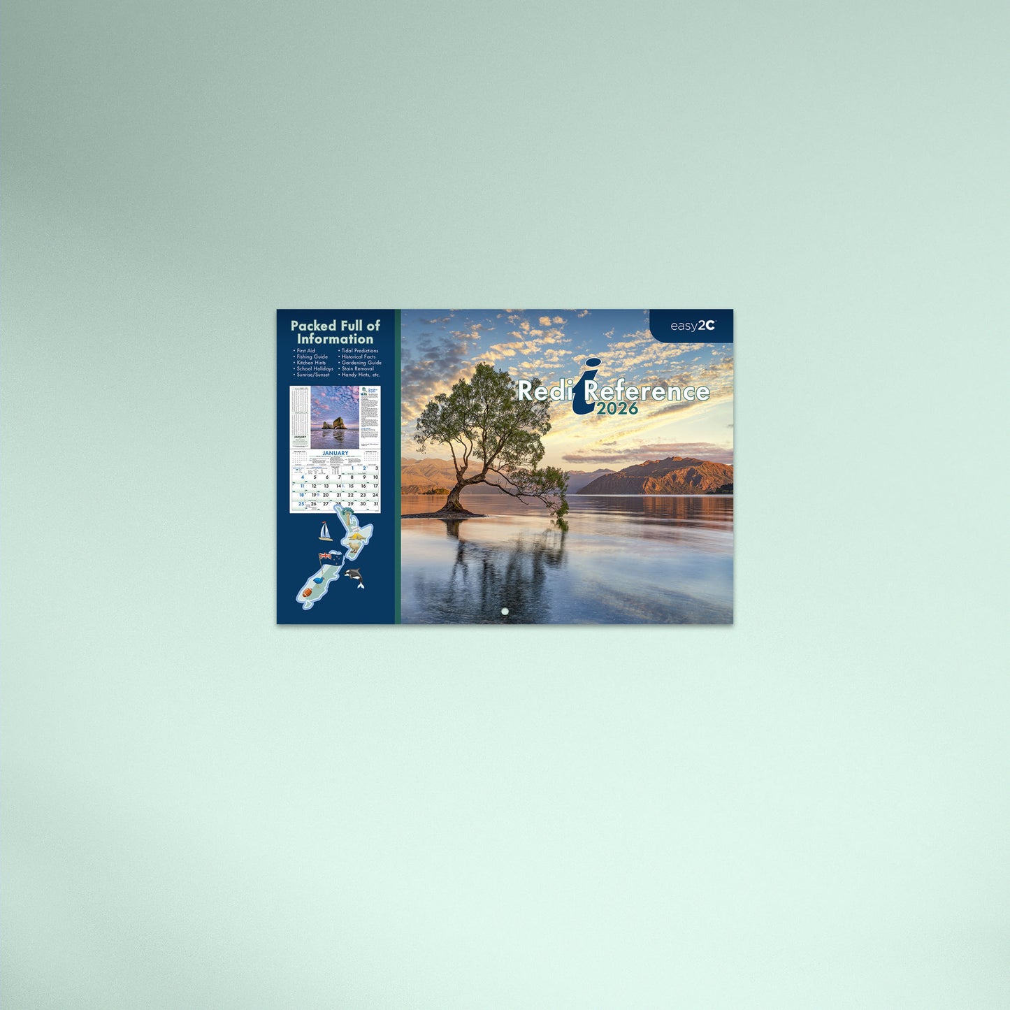 Redi Reference 2026 Booklet Calendar – Easy2C Calendars